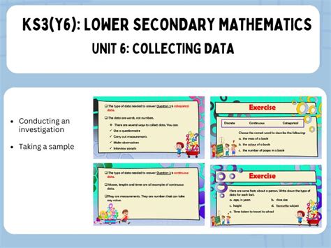 Unit 6 Collecting Data Teaching Resources