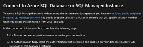 Gatewaytimeout Error When Creating Azure Sql Connection In Logic Apps