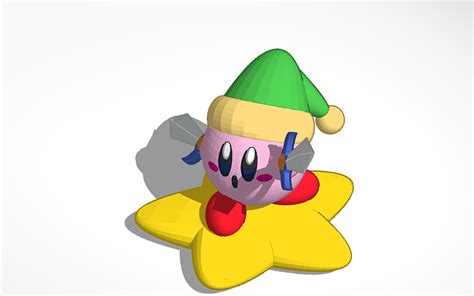 3d Design Double Sword Kirby Tinkercad