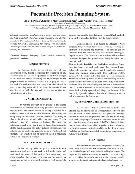 Pdf Pneumatic Precision Dumping System