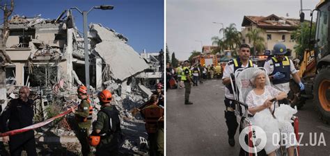 Ізраїль Іран війна фото і відео наслідків удару Ірану по Ізраїлю останні новини Oboz Ua