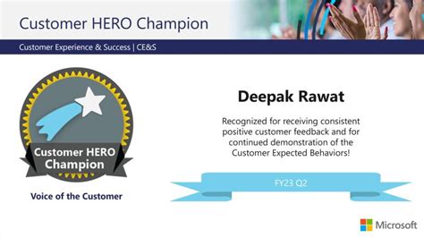 Deepak Rawat On Linkedin I Am A First Engineer From My Team Who Received This Appreciation 😍