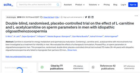 Double‐blind Randomised Placebo‐controlled Trial On The Effect Of L
