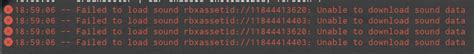 Failed To Load Sound Unable To Download Sound Data Engine Bugs