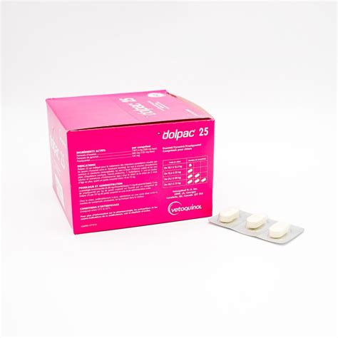 Dolpac 25 By Vetoquinol First Vet