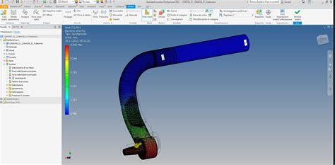 Solved Displacement Inventor Vs Nastran Linear Analysis Vs Nastran Non Linear Analysis