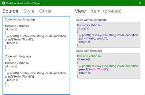 Feature Request Syntax Highlighting For Codeblocks · Issue 44