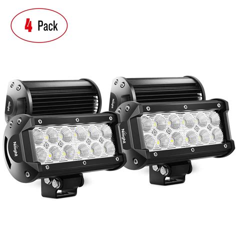 Small Led Light Nilight 2pcs 36w 65inch Led Light Bars Super Bright