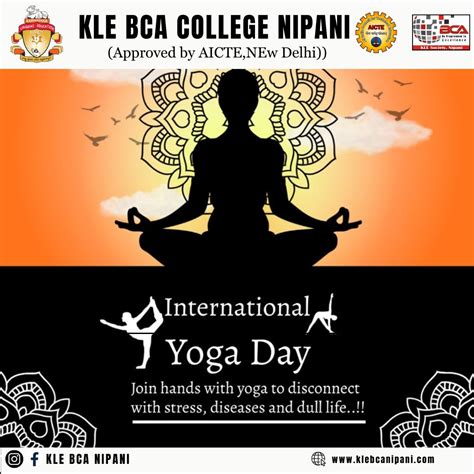 Kle Bca College Nipani On Linkedin June 21st International Yoga Day
