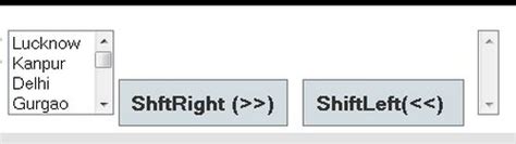 Move Data From One Listbox To Another Listbox Using Jquery In Web Api