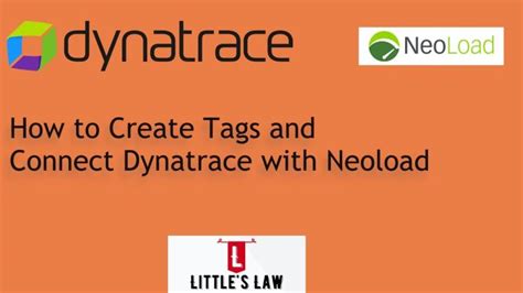 Vasanth Shanmugam On Linkedin How To Create Tags For Connecting Dynatrace And Neoload