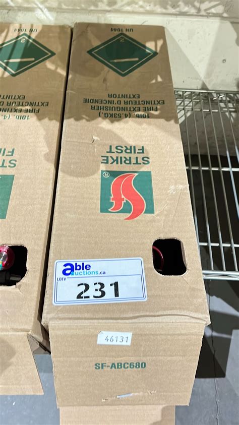 10 Pound Abc Fire Extinguisher Able Auctions