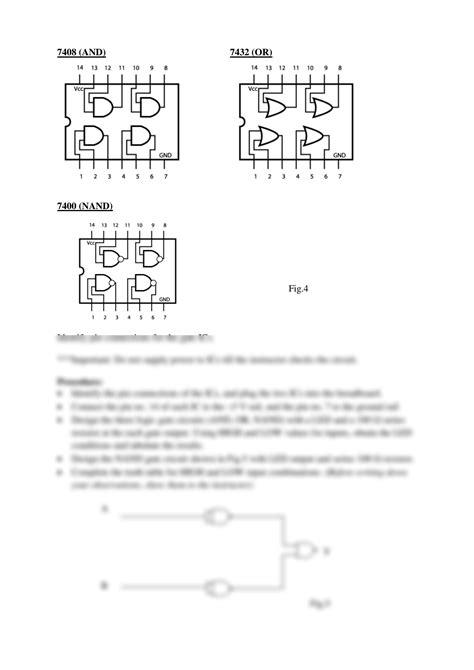 Solution Experiment Introduction To Basic Logic Gates And Their