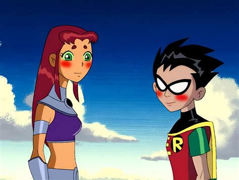 Starfire And Robin Teen Titans By Pickgameru On Deviantart