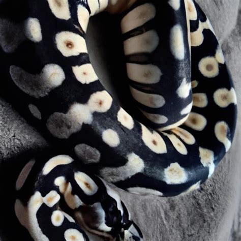 panda pied ball python a fascinating morph for reptile enthusiasts