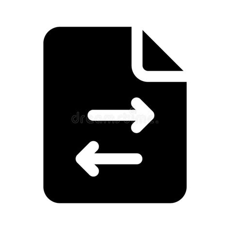 Get This Beautiful Icon Of File Transfer In Modern Style Stock Vector Illustration Of