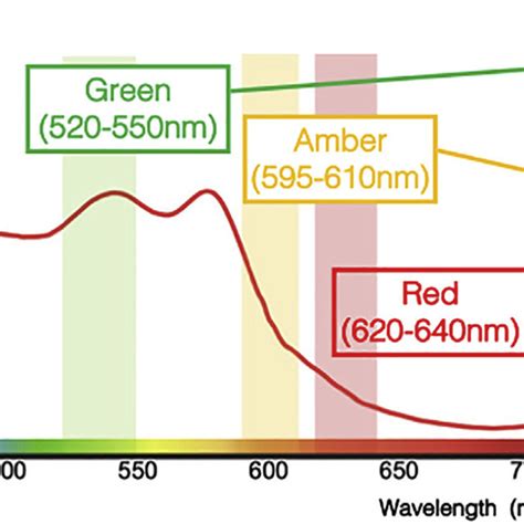 The Light Absorption Curve Of Hemoglobin In Red Dichromatic Imaging 3