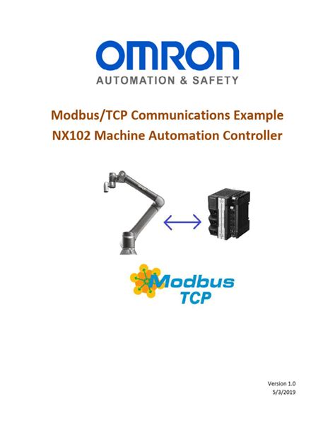 Nx102 Modbus Tcp Sample Code Pdf Transmission Control Protocol