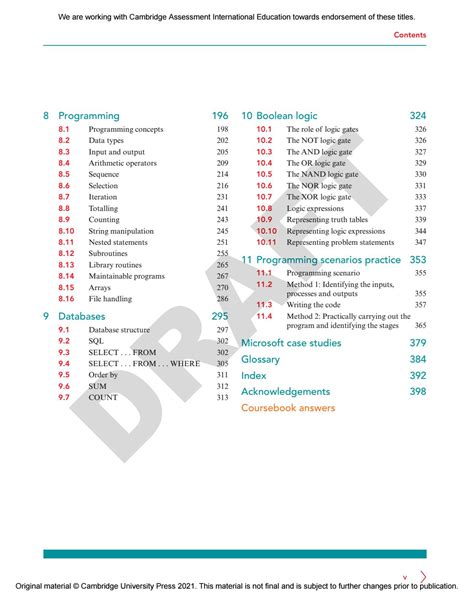 Computer Science For Igcse And O Level Coursebook By Cambridge University Press Education Issuu