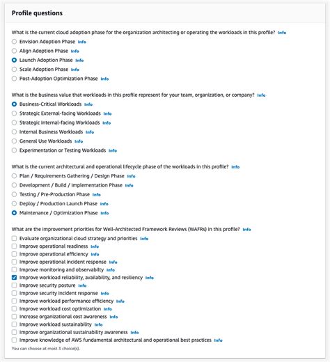 Prioritize Business Critical Needs With The Profiles Feature In The Aws Well Architected Tool