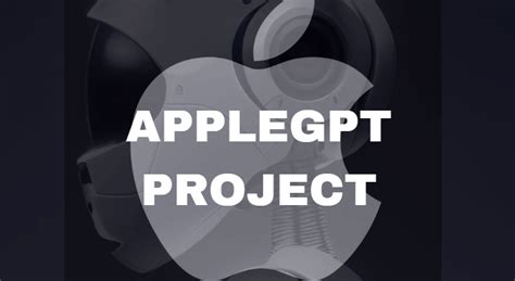 Apples Ai Challenge To Chatgpt The Applegpt Project H2s Media