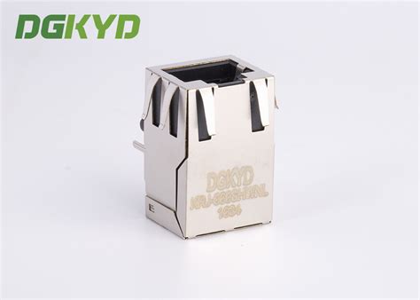 Pcb Surface Mount Rj45 Ethernet Connector Shielded With Internal Magnetics