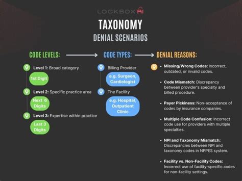 Understanding Taxonomy Codes Causing Confusion Lockbox Ai Understanding Taxonomy Codes Causing Confusion Lockbox Ai