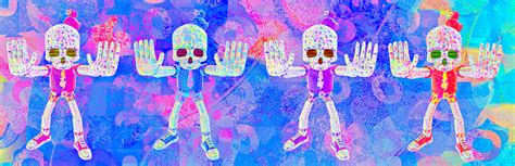 미니멀 한 양식에 일치시키는 콜라주 배너 아트3d 재미있는 캐릭터 패션 해골 파티 할로윈 컨셉 두개골에 대한 스톡 사진 및 기타 이미지 Istock