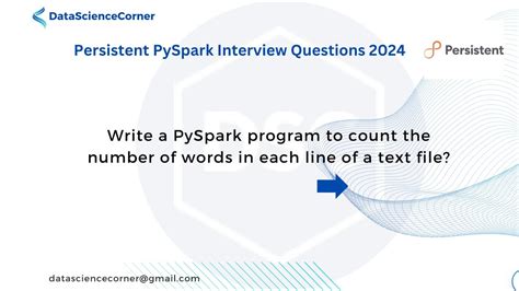 Persistent Systems PySpark Interview Question Count The Number Of Words In Each Line YouTube