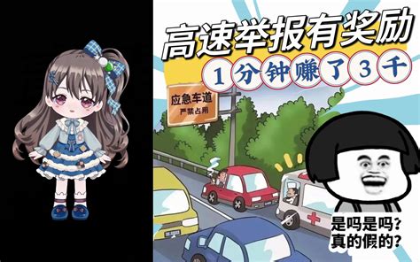 返程赚钱攻略？举报高速违章1分钟赚3000元？后备箱连鸡鸭都挂上？网友：尊嘟假嘟 主播魅聲 主播魅聲 哔哩哔哩视频