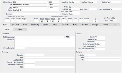 Conditional Formatting In BaseElements Goya