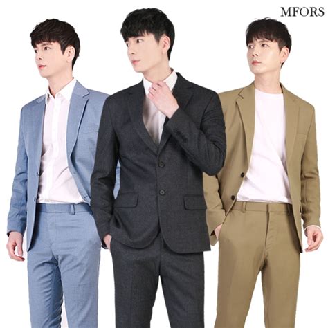 캐주얼 사계절 남자정장자켓 남성블레이저 투버튼 비즈니스 결혼식 하객룩 면접 출퇴근 봄 여름 가을 겨울 티몬