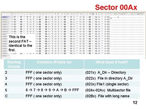 The FAT File System A Walk Through Experiment
