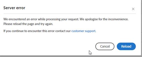 Server Error When Creating A New Adobe Sign Docume Adobe Community