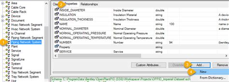 Autoplant Openplant Plantwise How To Add New Category And Property In Element Info In