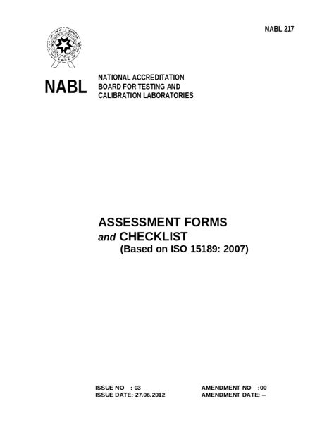Assessor Checklist1 Doc Template Pdffiller