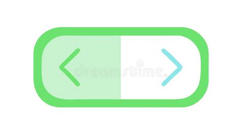Ui Slider Control Icon With Arrows For Interface Vector Design