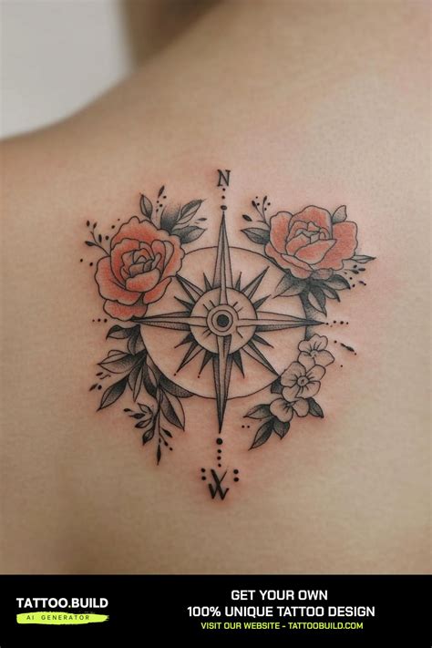 30 Mind Blowing Neo Traditional Compass Tattoo Tattoo Build