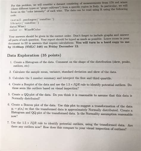 Solved For This Problem We Will Consider A Dataset Chegg