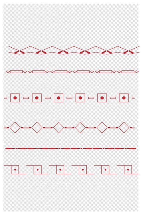 菱形边框装饰图案
