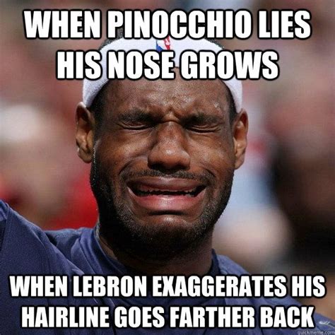Lebron James Hairline Jokes