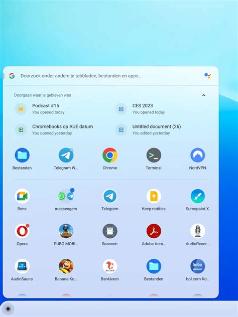 Chromebooksapp Launcher De Startknop