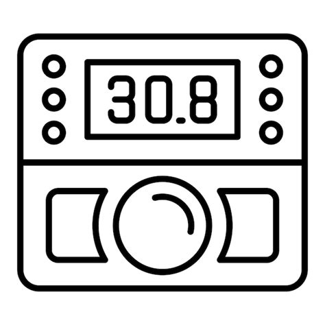 Premium Vector Temperature Sensor Icon