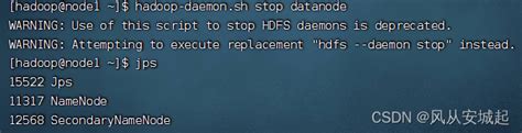 Hdfs集群的常见命令（一）hadoop集群关闭命令 Csdn博客