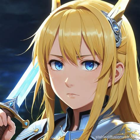 Alice Zuberg In Sword Art Online Stable Diffusion Online