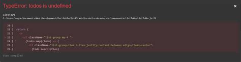 Javascript React Hooks Typeerror Todos Is Undefined Stack Overflow