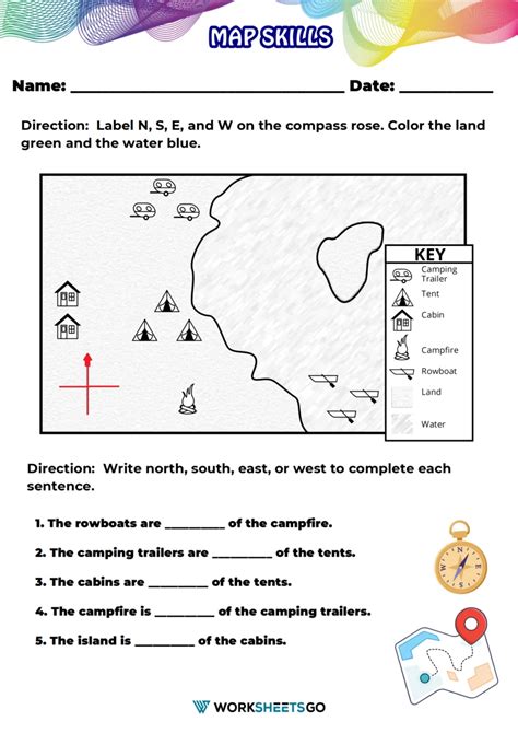 Globe And Map Skills Worksheets