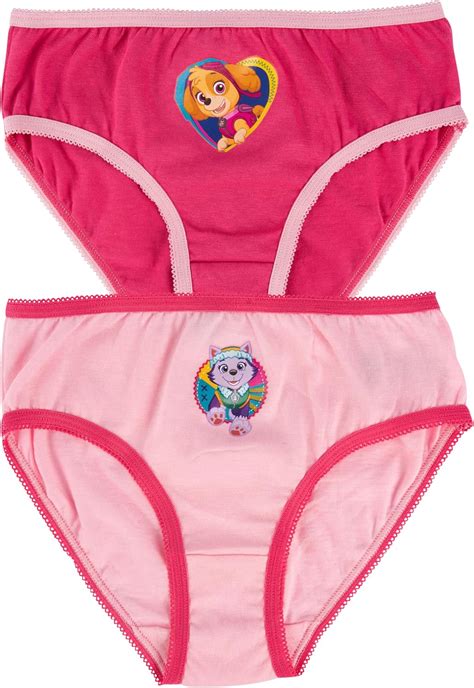 Paw Patrol Unterhose Für Mädchen Kinder Panty Slip Unterwäsche Rosa
