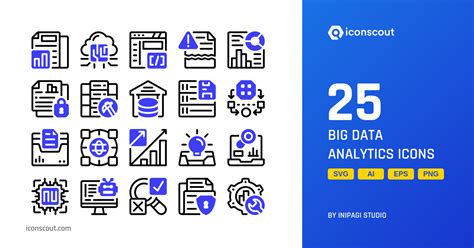 Download Big Data Analytics Icon Pack Available In Svg Png And Icon Fonts