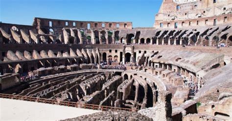 이탈리아 콜로세움 맹수 엘리베이터 복원